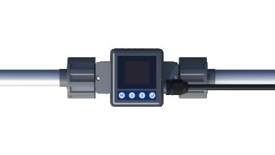 China Real-Time Flow Measurement with FL101 In-Line Ultrasonic Flow Meter and Simplified/Traditional/English Language Switching for sale