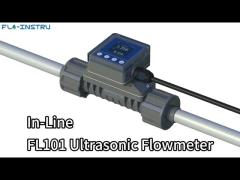FL101 Innovatief menuontwerp en vier-touch-knop voor gemakkelijke bediening van Clamp-on Ultrasone Stroommeter