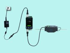 TM605C Clip On Ultrasonic Flow Meter para medição de fluxo de líquido sem contato e não invasivo na produção química e muito mais