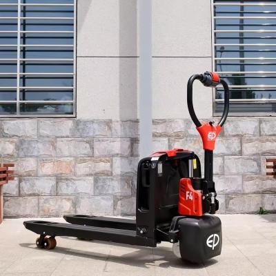 Cina EP flessibile e a risparmio di manodopera 1500 kg 1,5 t 1,5 t 3306 libbre camion elettrico a pallet con batteria al litio F4 in vendita