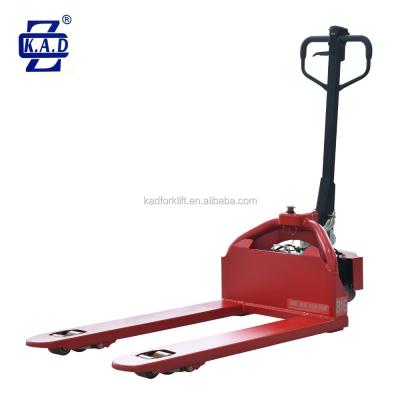 Cina Buona manovrabilità 1.5 tonnellate capacità di carico elevata efficienza e risparmio di manodopera motore a corrente continua 24V camion elettrici a pallet in vendita