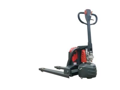 Cina 1.5 tonnellate Capacità Motore a corrente continua 24V carrello elettrico a pallet con forchette spessite in vendita