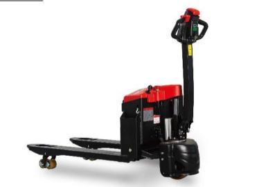 Cina 1.5 tonnellate Capacità Motore a corrente continua 24V carrello elettrico a pallet con forchette spessite in vendita