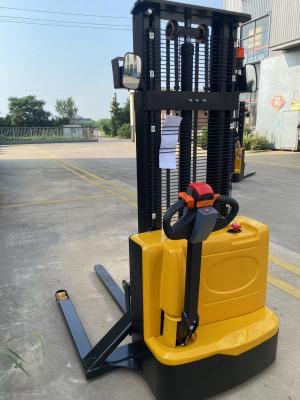 Cina 1.5 tonnellate 1500kg 2m 3m 4m Walkie impilatore elettrico pedonale impilatore elettrico pallet allargare gamba fissa in vendita