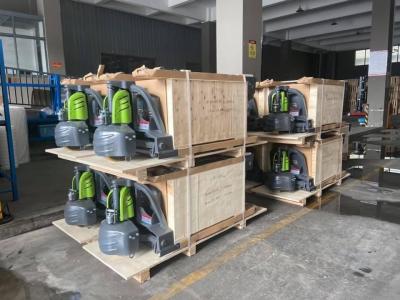 Cina 24V 1.5t camion di movimentazione elettrica pallet a mano idraulica batteria al litio pallet truck in vendita