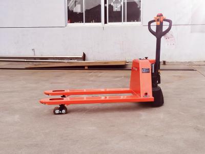 Cina 1.5T Manovra elettrica batteria al litio Pallet Truck Electric Pallet Stacker 24V in vendita
