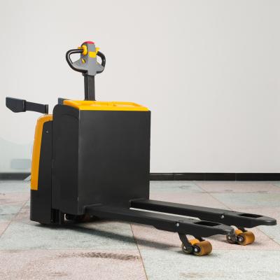 Cina 2m 3m Full Electric Pallet Truck con lunghezza e larghezza di forchetta personalizzabili in vendita