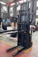 China Capacity 1.5t  Height-adjustable Professional Electric Material Handler, Electric Walkie Stacker for Workshop Efficiency for sale