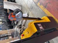China Capacity 1.5t  Height-adjustable Professional Electric Material Handler, Electric Walkie Stacker for Workshop Efficiency for sale