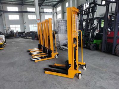 Cina Camion idraulico manuale con gambe di supporto allargate per pallet a doppio lato 1T 2T 3T in vendita