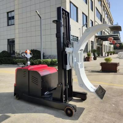 Cina 1000 kg 1t 1,5t Capacità di carico Impilatore elettrico di carta a rotoli con pinza per uso in magazzini in vendita