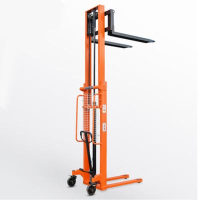 Cina Stacker idraulico Camione Stacker a mano per uso domestico Stacker portatile a filo di acciaio in vendita