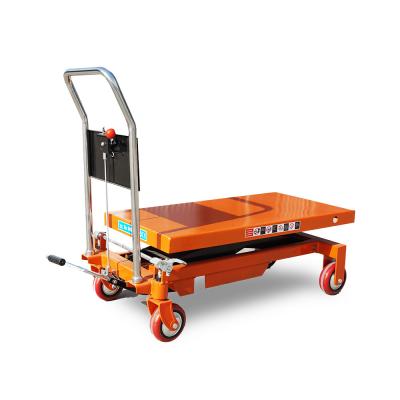 Cina 500 kg Elemento Maniglia pieghevole Manuale Piccolo sollevamento manuale mini forbici idraulico in vendita