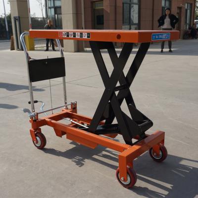 Cina 500 kg Elemento Maniglia pieghevole Manuale Piccolo sollevamento manuale mini forbici idraulico in vendita