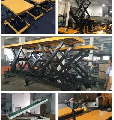 Cina 150 kg Elemento Maniglia pieghevole Manuale Piccolo mini sollevamento idraulico a forbice di qualità superiore in vendita