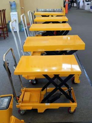 Cina 150 kg Elemento Maniglia pieghevole Manuale Piccolo mini sollevamento idraulico a forbice di qualità superiore in vendita