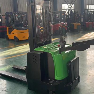 China Op maat gemaakte been 1200kg elektrische pallet stapler met de hefhoogte van 1600mm Te koop