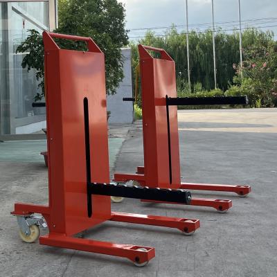 Cina Manuale sollevatore di bobine di etichetta dotato di ingranaggi per un facile scorrimento Sicuro e conveniente personalizzato in vendita