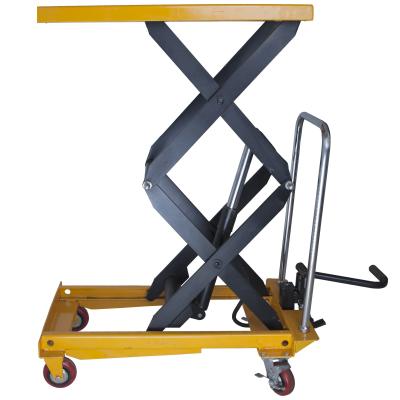 Cina PT150 Piattaforma manuale Camione di stampo Piattaforma idraulica Lift Piattaforma idraulica di magazzino del carrello a mano in vendita