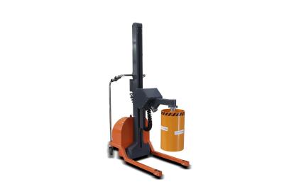 Cina Nuovo modello semilettrico pneumatico giratore di rotoli stacker elettrico sollevamento e rotazione in vendita