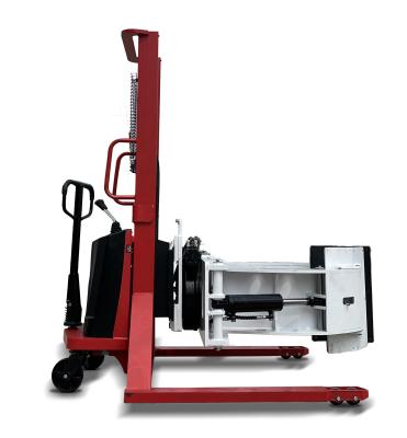 Cina Facile utilizzo Semi-elettrico Roll Stacker Elettrico sollevamento e manuale Spinto 500 kg 1,6 m in vendita