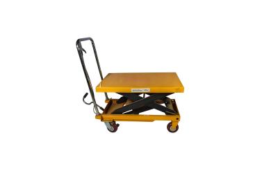 Cina 150 kg Manuale Mobile Scissor Lift Table Lifting Operating Platform Truck Logistica in vendita