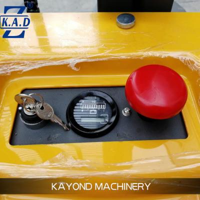 China Tempo de funcionamento mais longo em paletes eléctricos de 2 toneladas e 3 metros com motor DCdrive à venda