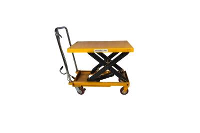Cina 150 kg Manuale Mobile Scissor Lift Table Lifting Operating Platform Truck Logistica in vendita