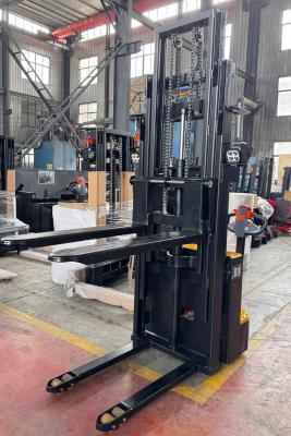 Cina 4000 mm 1500 kg magazzino Walkie elettrico completo pallet stacker con catena di forza in vendita