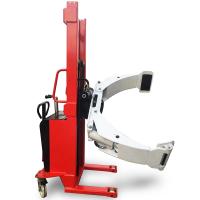 China Semi electric automatic paper roll lifter stacker for sale