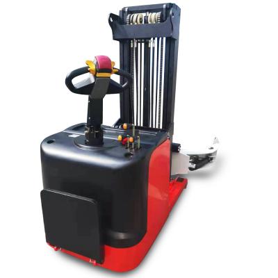 Cina 1.5Ton High quality Electric Roll Stacker Full Electric Paper Roll Clamp Stacker con rotazione a 360 gradi in vendita