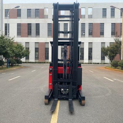 Cina Camionetto 1t 1.5t 2t con altezza di sollevamento 3m 3.5m 4m Camionetto elettrico 24V con funzione di spostamento laterale in vendita