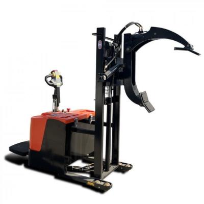 China 1.5 ton capaciteit 2,5 m 3 m hefhoogte elektrische vorkheftruck stapler met balk klemmen Te koop