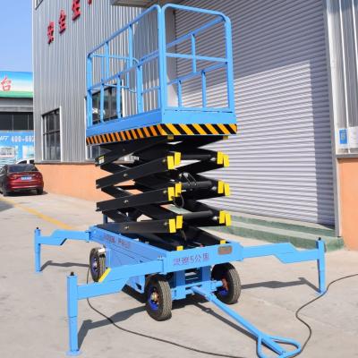 Cina 500 kg Capacità di carico 11m 12m Altezza di sollevamento Piattaforma di lavoro aerea Sollevamento in vendita
