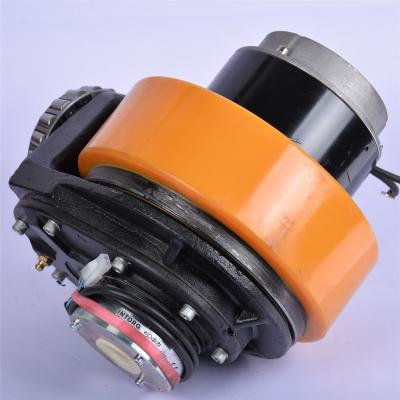 Cina Forklift a magnete permanente a corrente continua Metalrota montatura della ruota motrice Ruota motrice Ruota di forcola 750w 0-4.2km/h in vendita
