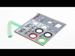 Membrane Panel Switch With LEDs integrated