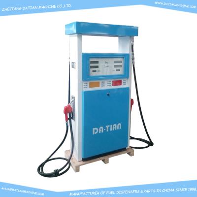 China Twin nozzle fuel dispensers 220VAC for Russian market for sale