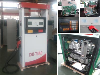 China 380VAC double pump double nozzles 4 displays fuel dispensers for sale