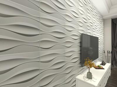 China 3D Solid Wood Wall Cladding Panel Hotels Layout Decorative Wall Panels Apartment for sale
