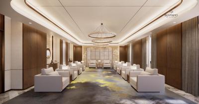 China Elegant Velvet Upholstered Sofa Sets for Luxury Apartments for sale