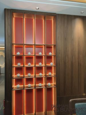China Custom Various Color Wall Cladding panel Fireproof wooden wall panels 1220mm for sale