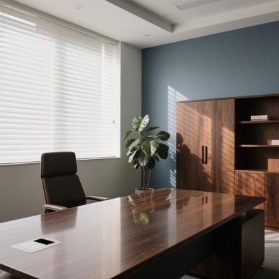 China OEM/ODM Customized Elegant Office Furniture with Solid Wood Frame for Commercial for sale