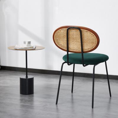 Cina sedia pranzante minimalista di 51*43cm ergonomica con Cane Backrest in vendita