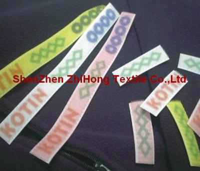 Китай Customized silk-screen printing / logo print hook loop fastener продается