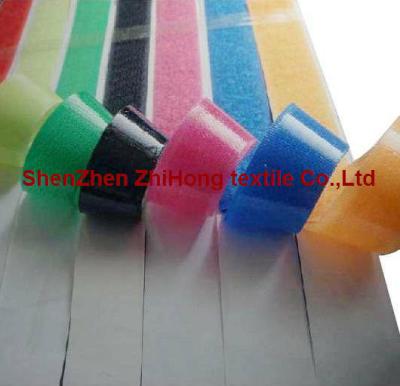 Китай Colored Heat resistant back glue hook loop rolls/ Magic tape продается