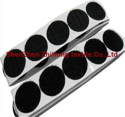 Китай Die-cutting strong back sticky hook loop dots/ circles round shape продается