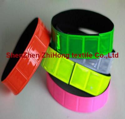 Китай High quality Hook and loop reflective material tape /PVC reflective arm straps продается