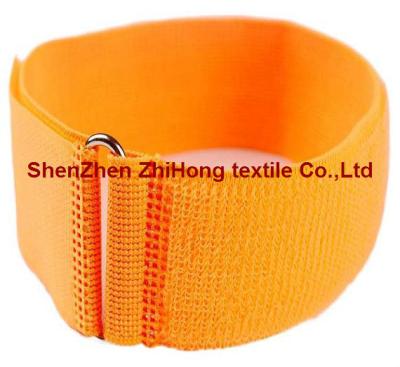 Китай Elastic un-brushed buckle hook loop binding straps/wrist/armband straps продается