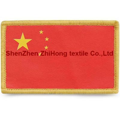 Китай High quality embroidery army badges hook and loop fastener military patch продается