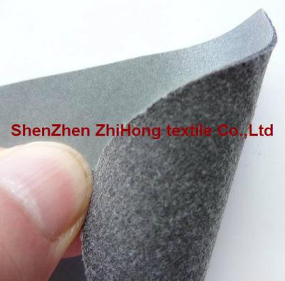 Китай Trustworthy PU space leather silver Reflective safety Material продается